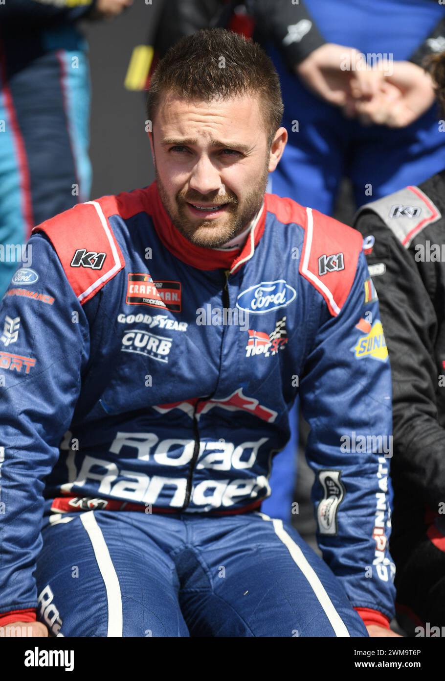 ATLANTA, GA - FEBRUARY 24: Ty Majesky (#98 Thorsport Racing Farm Paint ...