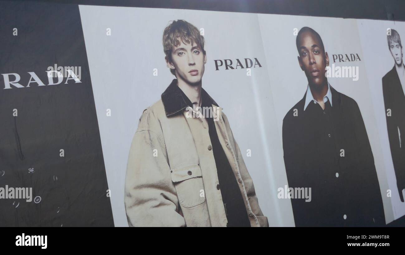 Los Angeles, California, USA 23rd February 2024 Troye Sivan Prada ...