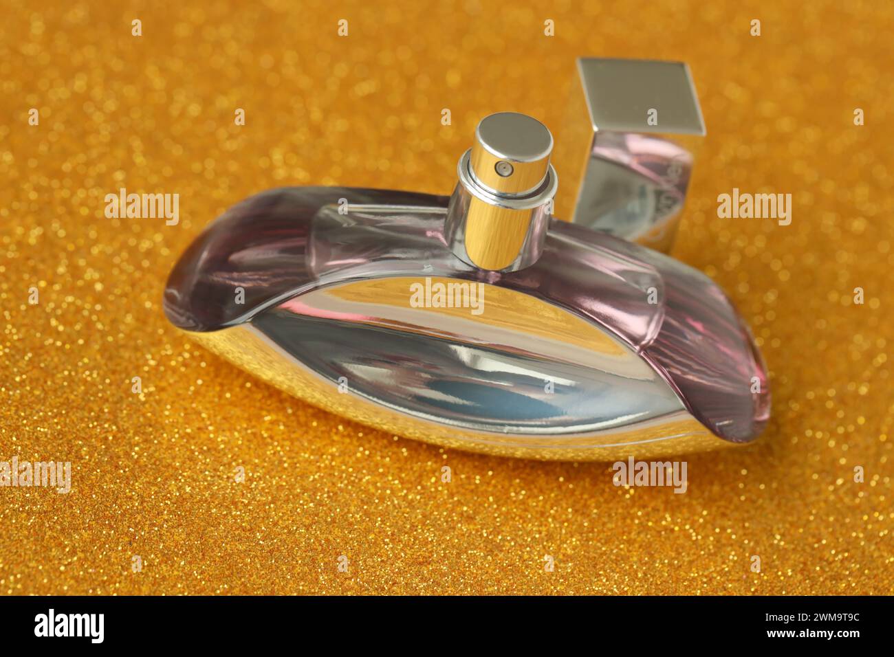 KHARKIV, UKRAINE - JANUARY 2, 2021 Bottle of Euphoria perfume by Calvin ...
