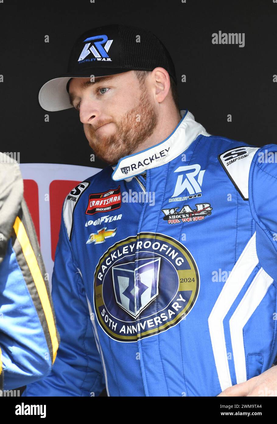 ATLANTA, GA - FEBRUARY 24: Ty Dillon (#25 Rackley W.A.R Rackley Roofing ...