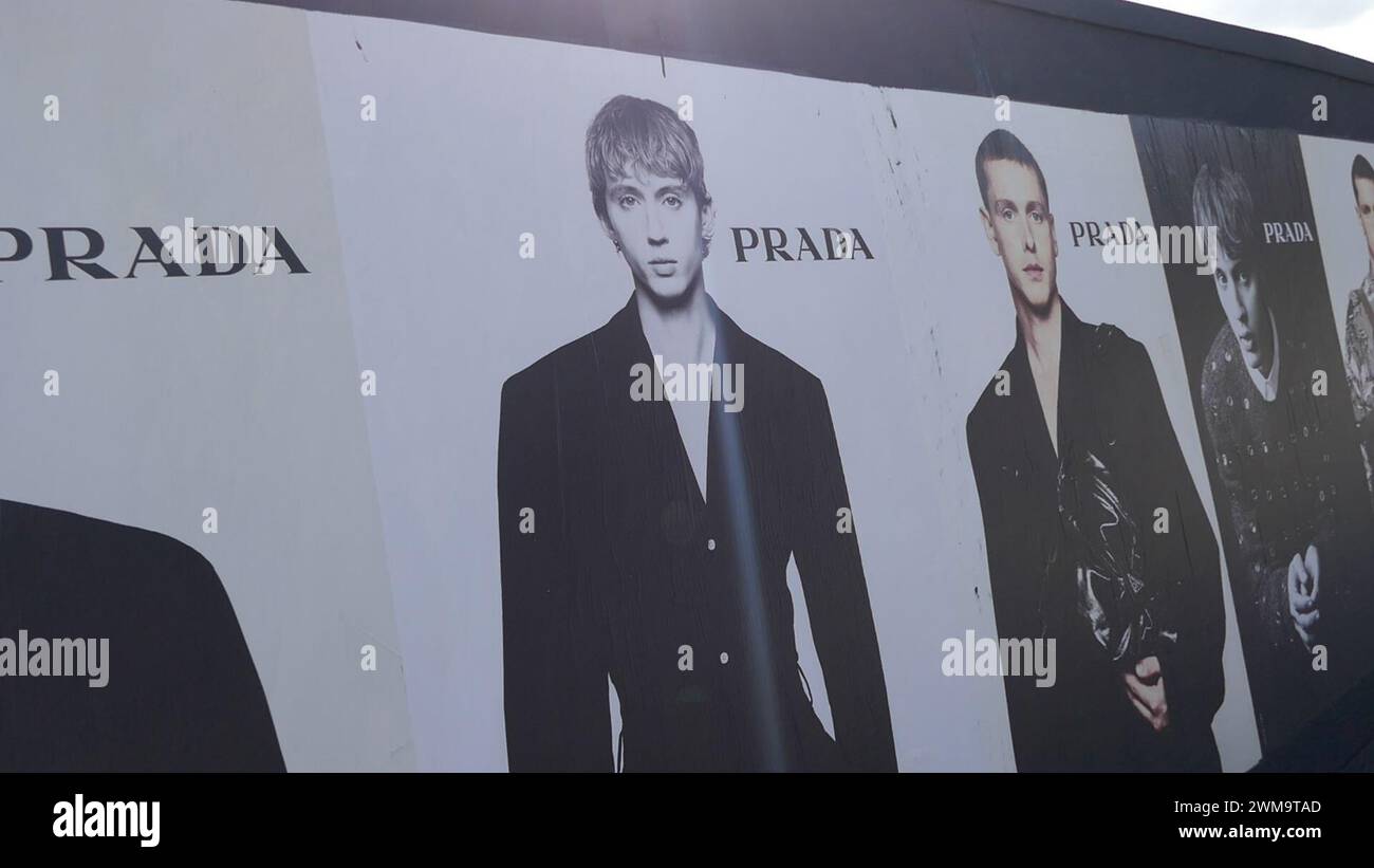 Los Angeles, California, USA 23rd February 2024 Troye Sivan Prada ...