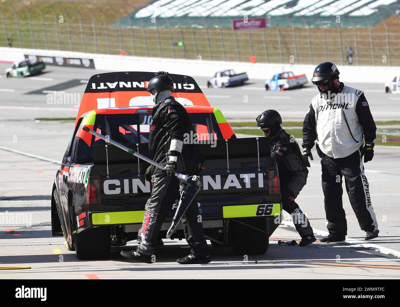 ATLANTA, GA - FEBRUARY 24: Conner Jones (#66 Thor Sport Racing Ford ...