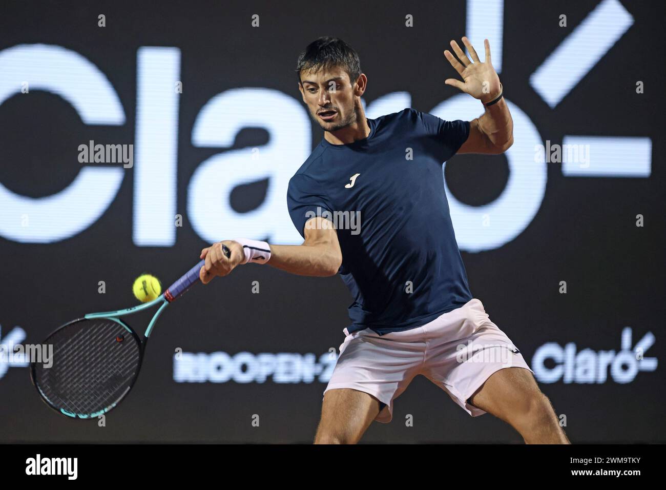 24th February 2024: Jockey Club, Brasileiro, Brazil: Rio Open Tennis ...