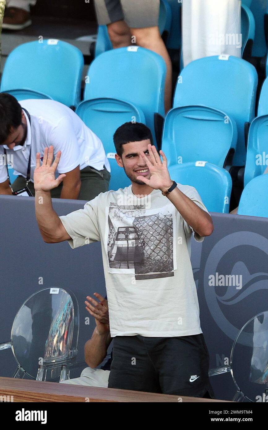 Rio open 2024 alcaraz hi-res stock photography and images - Alamy