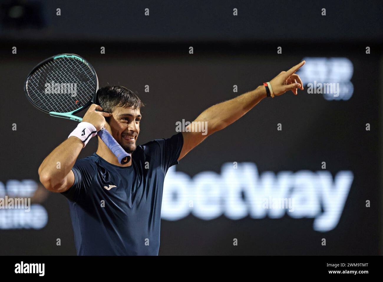 24th February 2024: Jockey Club, Brasileiro, Brazil: Rio Open Tennis ...