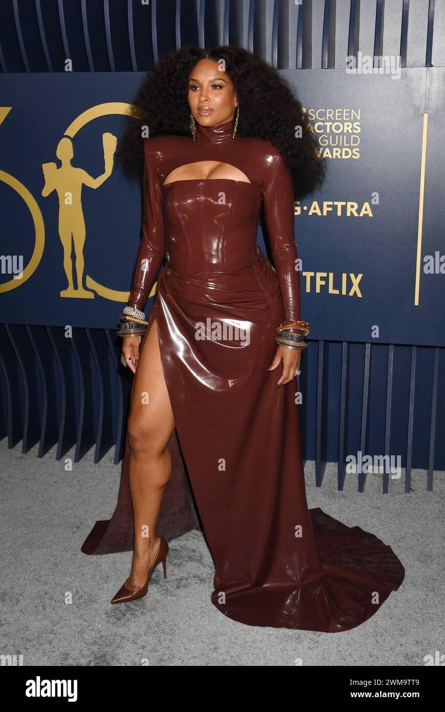 Los Angeles, Ca. 24th Feb, 2024. Ciara at the 2024 Screen Actors Guild ...
