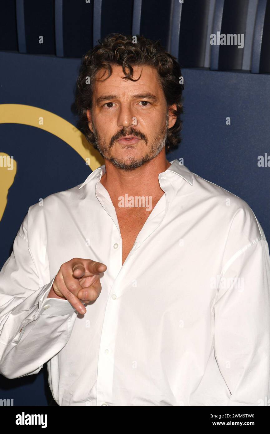 Los Angeles, Ca. 24th Feb, 2024. Pedro Pascal at the 2024 Screen Actors ...