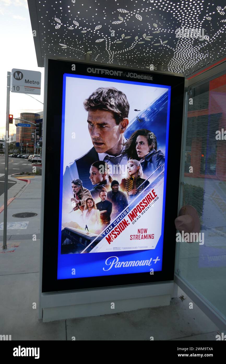 Los Angeles, California, USA 23rd February 2024 Mission Impossible Dead ...