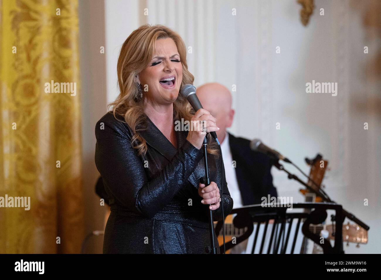 Washington, United States. 24th Feb, 2024. Trisha Yearwood performs at ...