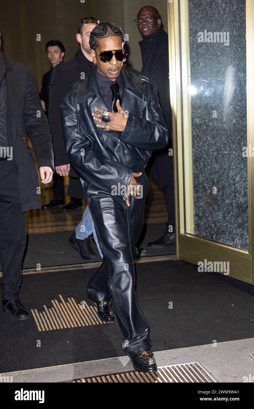 Asap rocky rapper hi-res stock photography and images - Alamy