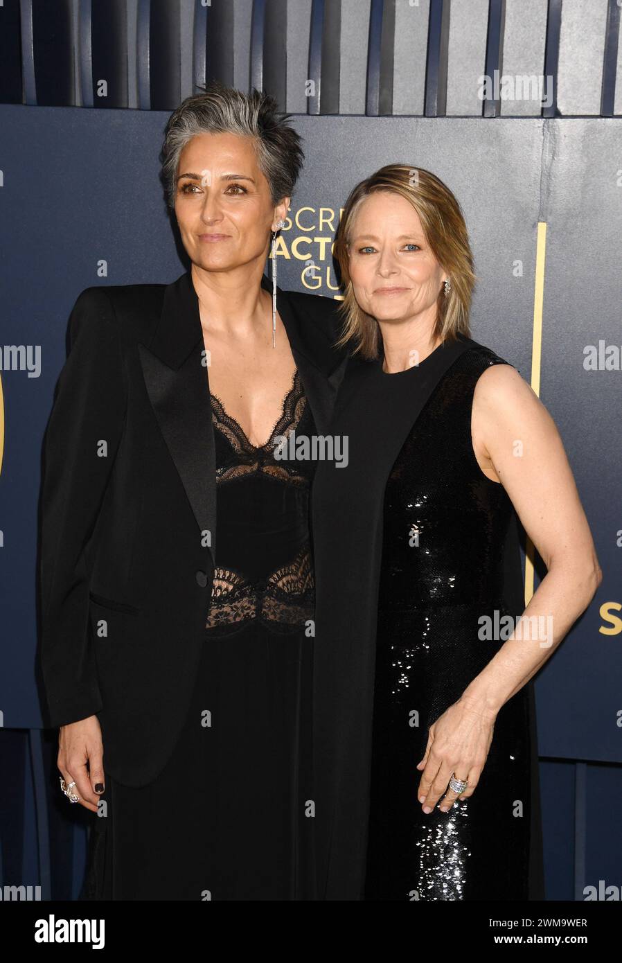 Los Angeles, Ca. 24th Feb, 2024. Alexandra Heddison and Jodie Foster at ...