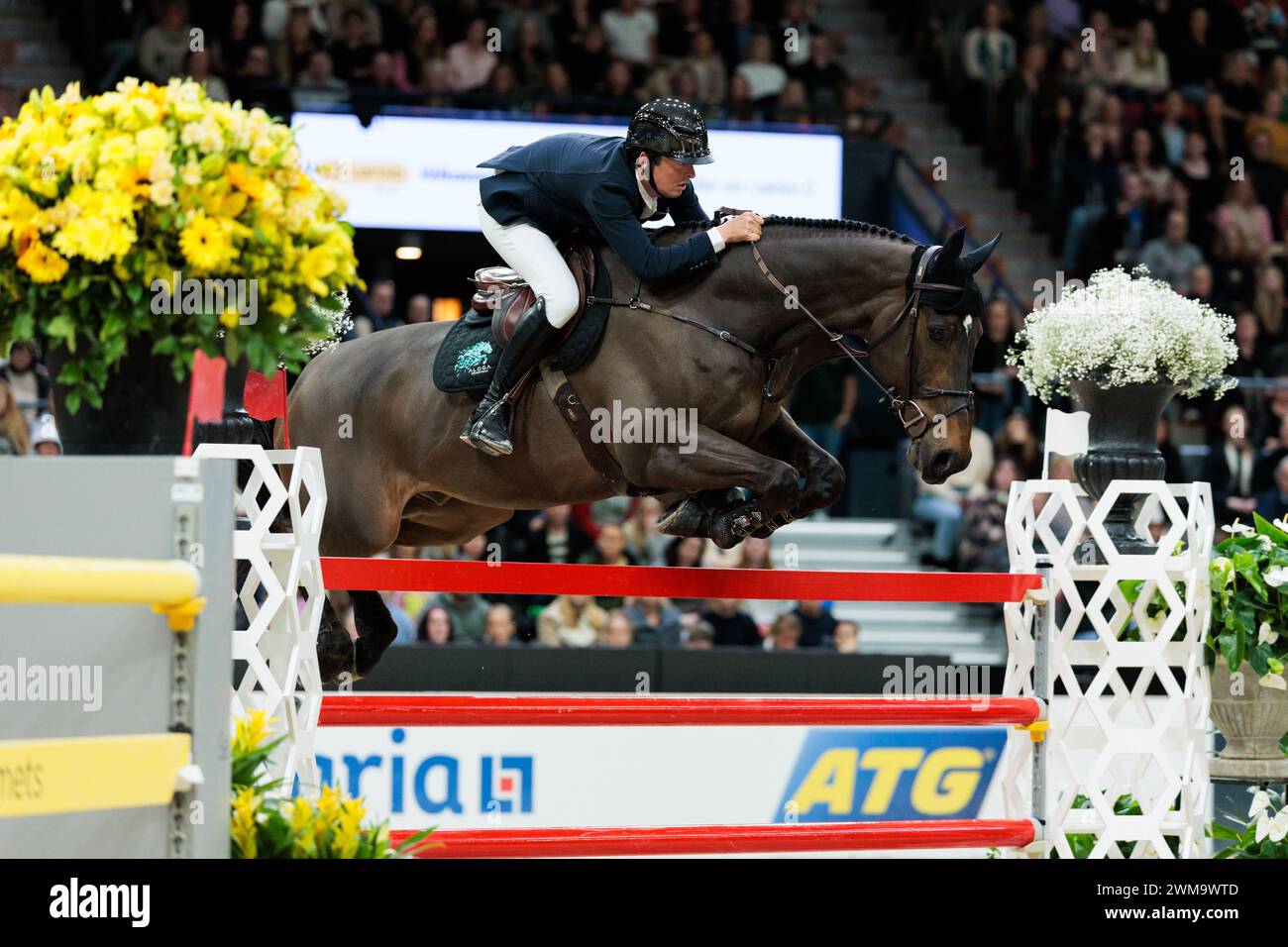 Bertram Allen of Ireland with Pacino Amiro during the CSI5*-W ...