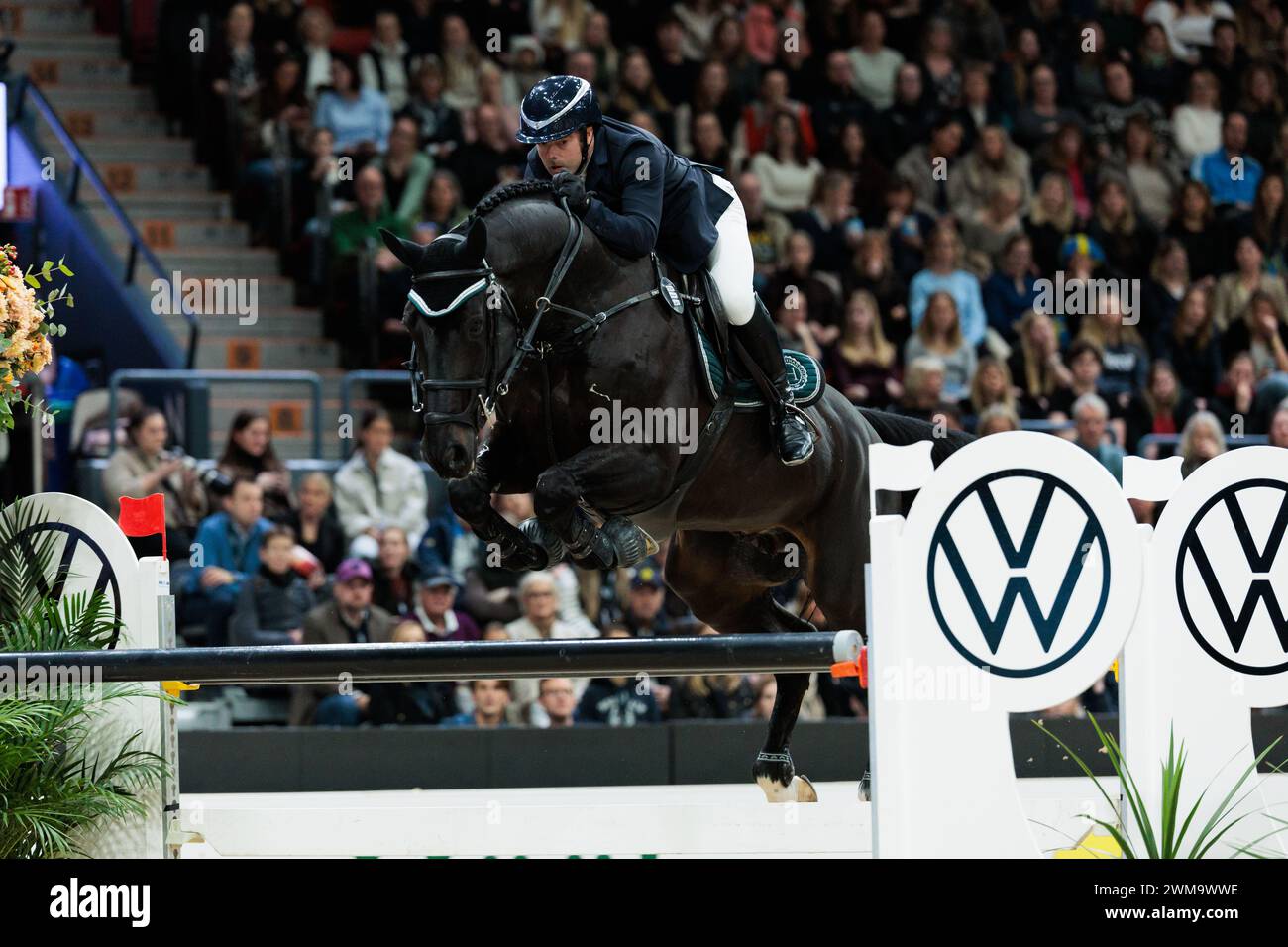 Scandinavium, Sweden. 24th Feb, 2024. Robert Whitaker of United Kingdom ...