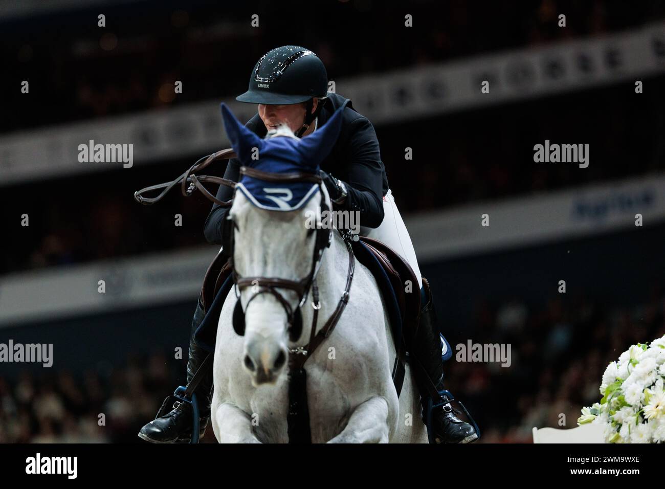 Scandinavium, Sweden. 24th Feb, 2024. Katharina Rhomberg of Austria ...