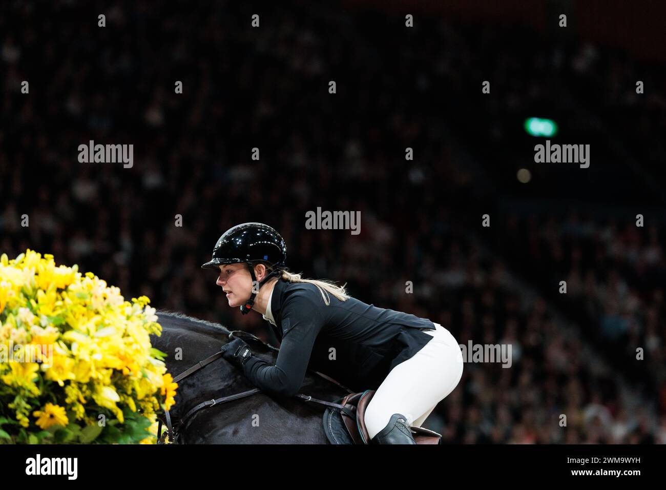 Scandinavium, Sweden. 24th Feb, 2024. Teike Carstensen of Germany with ...