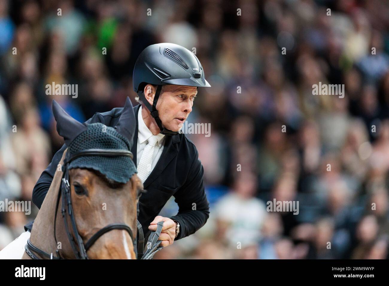 Scandinavium, Sweden. 24th Feb, 2024. Rolf-Göran Bengtsson of Sweden ...