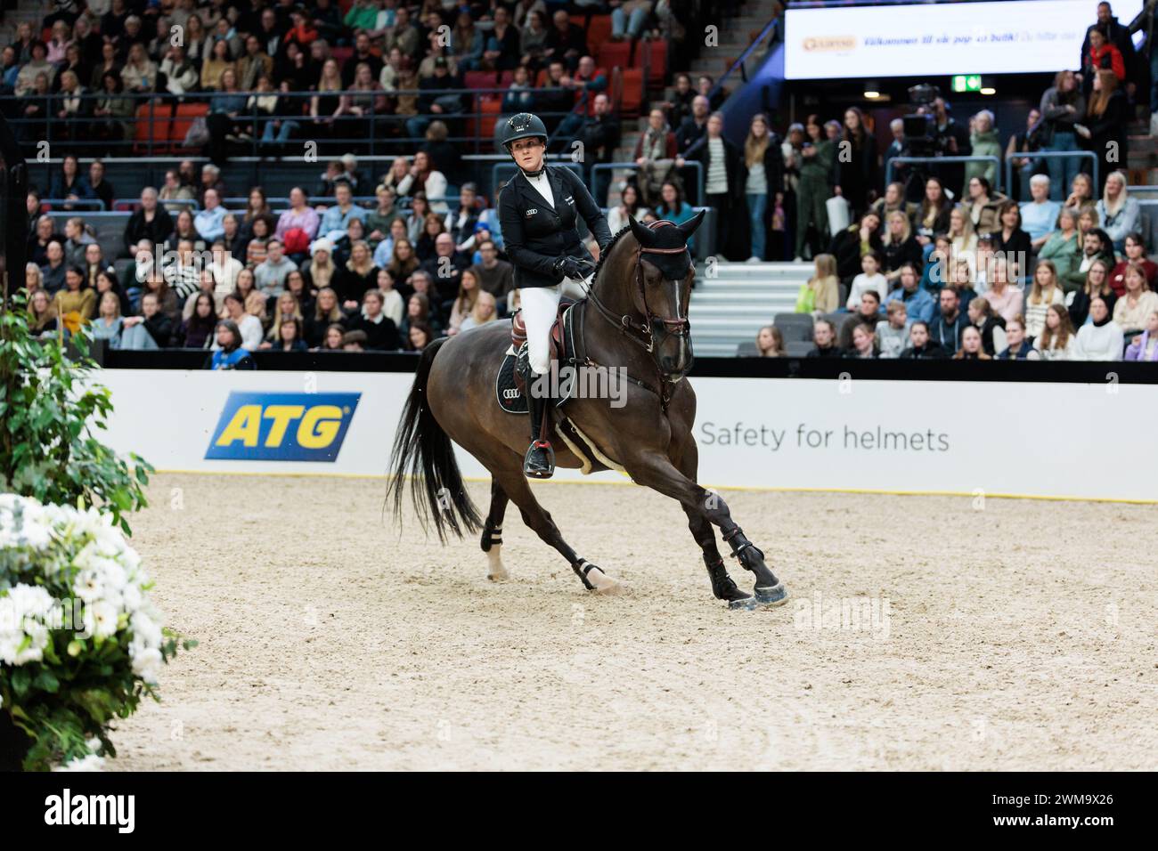 Scandinavium, Sweden. 24th Feb, 2024. Kim Emmen of Netherland with ...