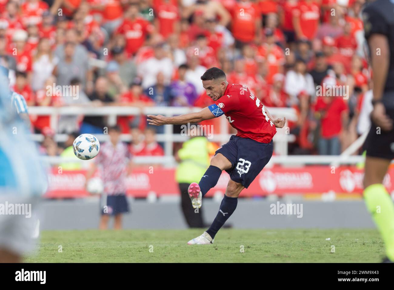 Avellaneda, Argentina. 24th February, 2024. Iván Marcone of ...