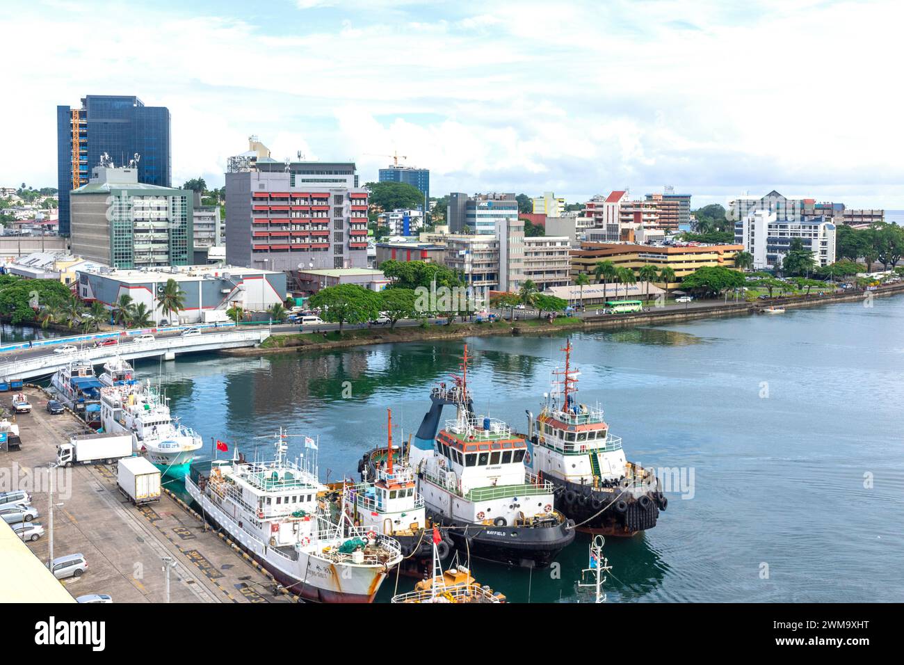 Suva harbor hi-res stock photography and images - Alamy