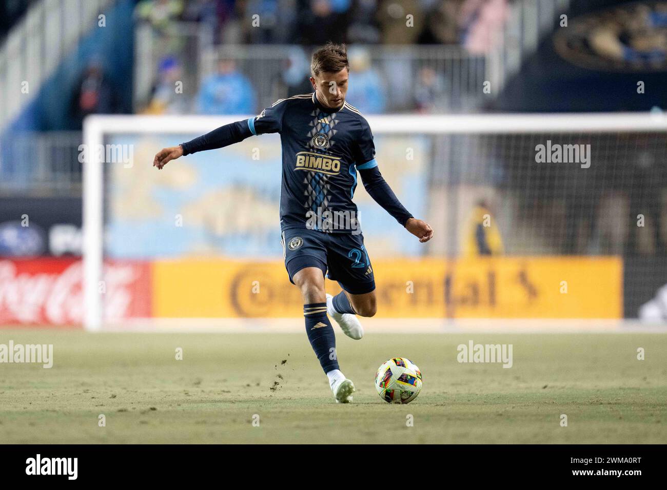 Chester, Pennsylvania, USA. 24th Feb, 2024. CAPTION at Subaru Park in ...