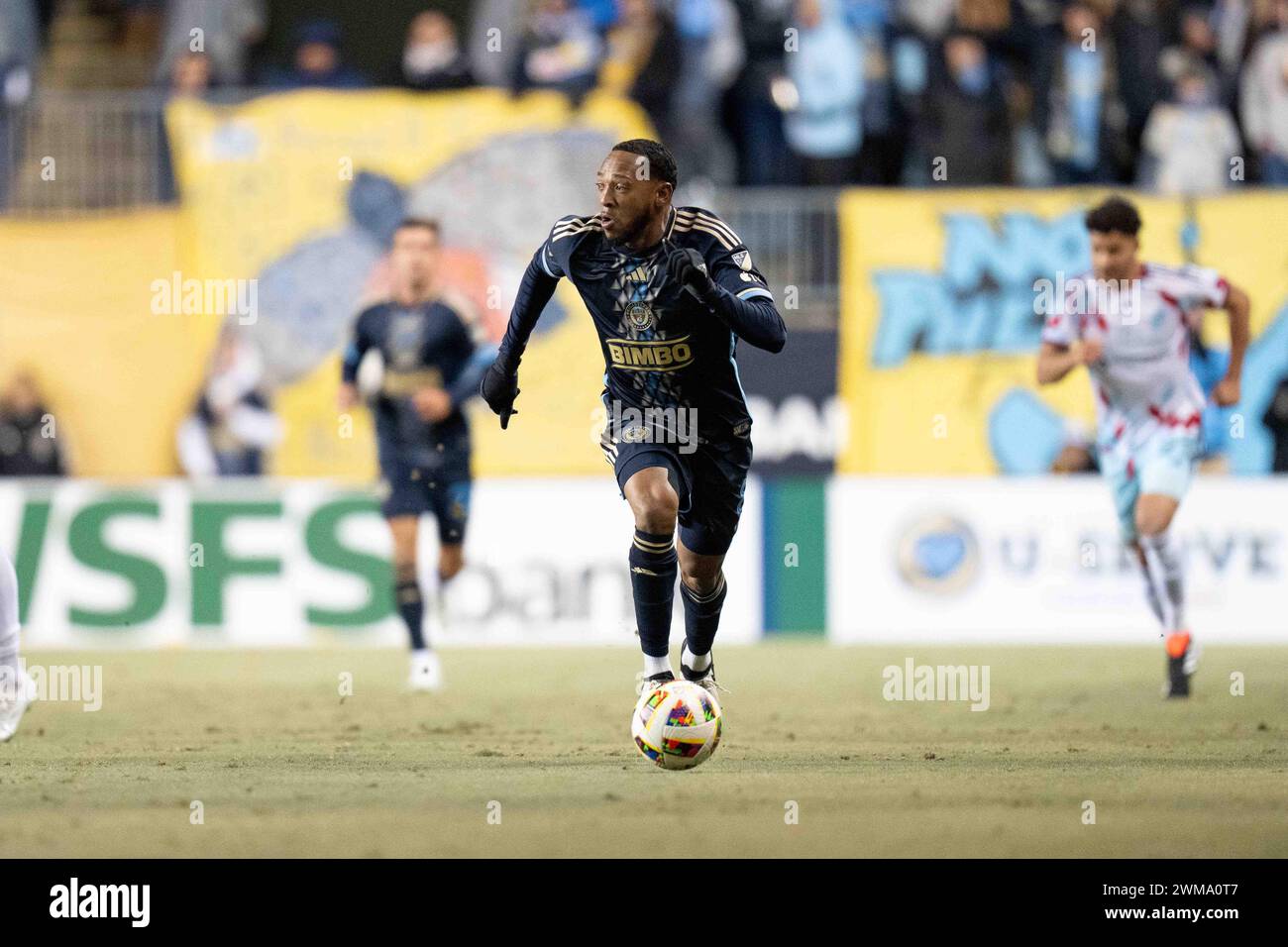 Chester, Pennsylvania, USA. 24th Feb, 2024. CAPTION at Subaru Park in ...