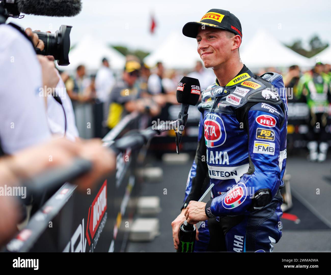 Phillip Island Grand Prix Circuit, 23 February 2024: Andrea Locatelli ...