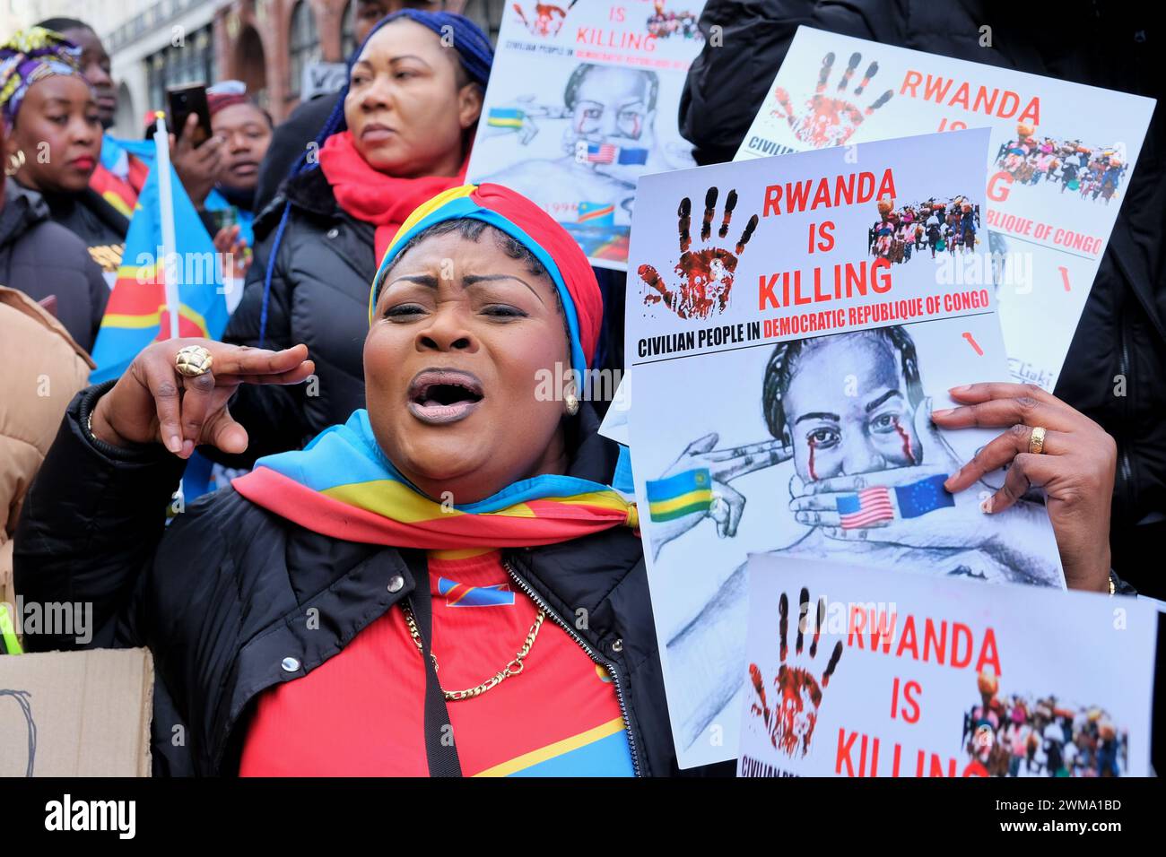 M23 protest congo hi-res stock photography and images - Alamy