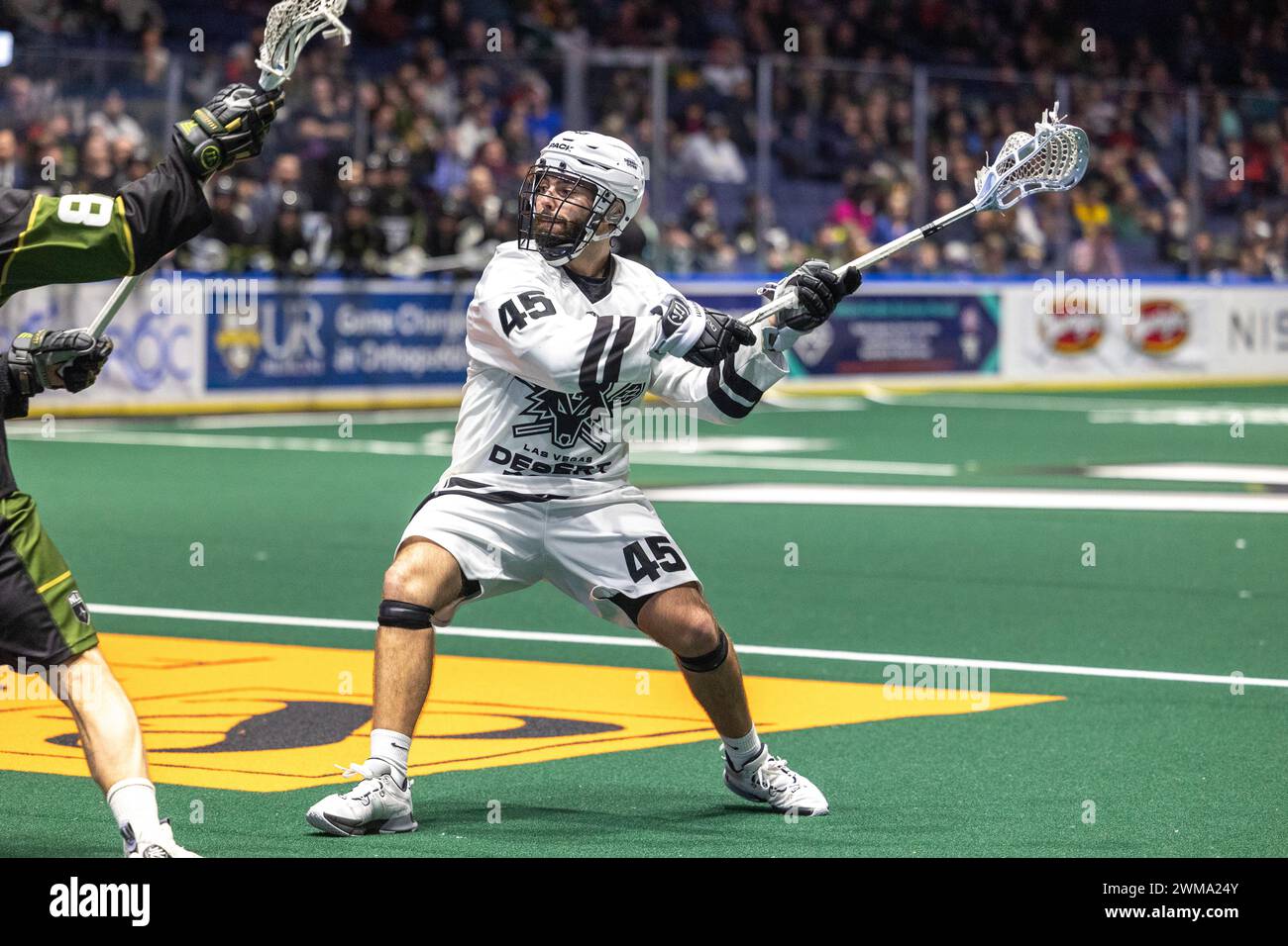 February 24th, 2024: Las Vegas Desert Dogs forward Dylan Watson (45 ...