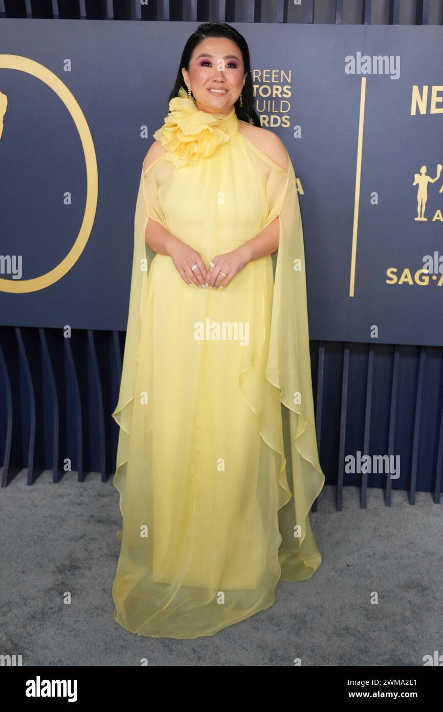 Sherry Cola arrives at the 30th annual Screen Actors Guild Awards on ...
