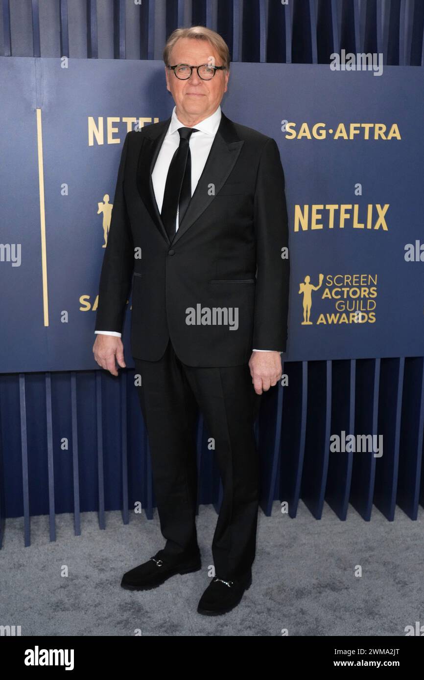 David Rasche arrives at the 30th annual Screen Actors Guild Awards on ...