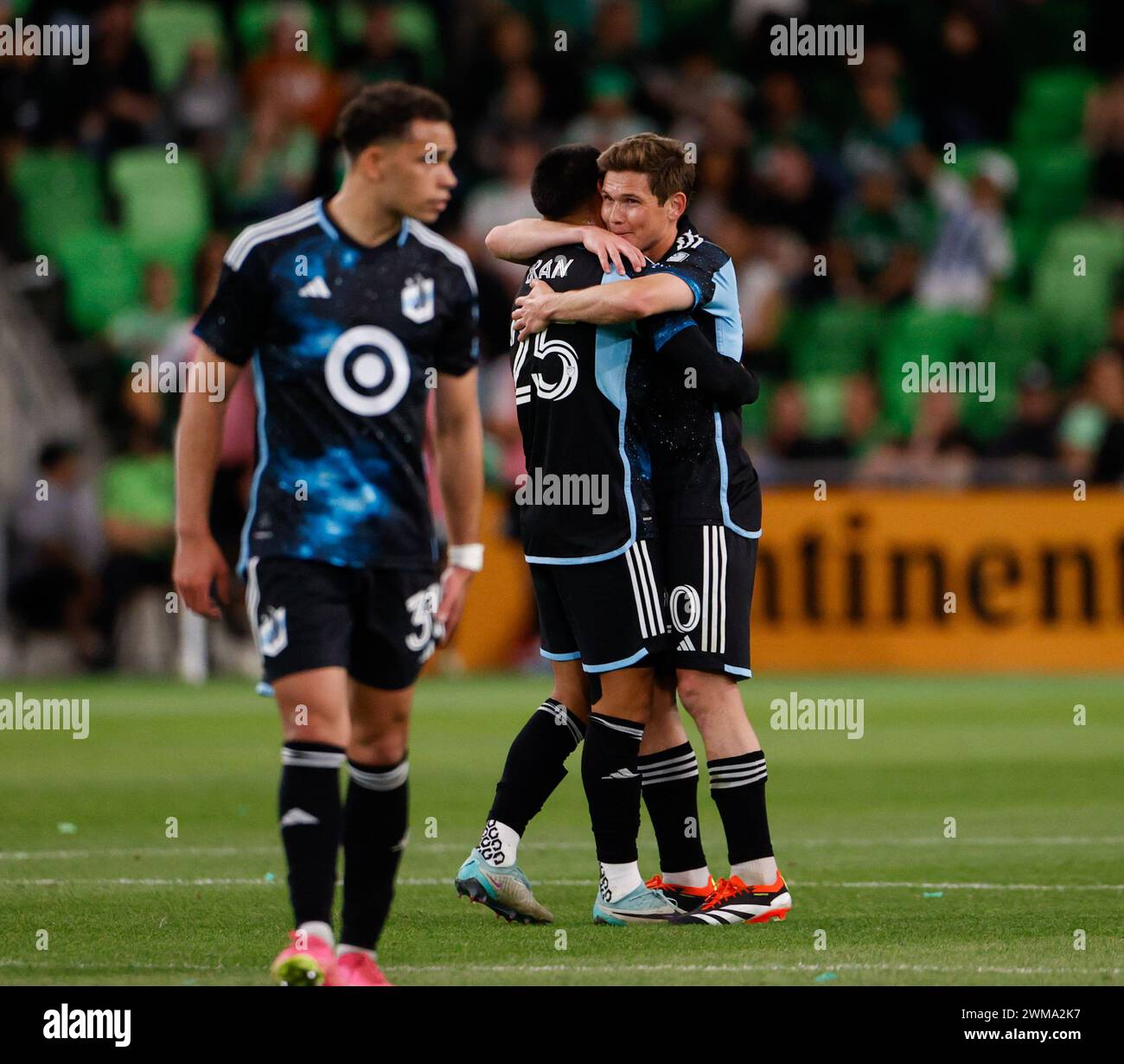 February 24, 2024: Minnesota United midfielder ALEJANDRO BRAN (25 ...