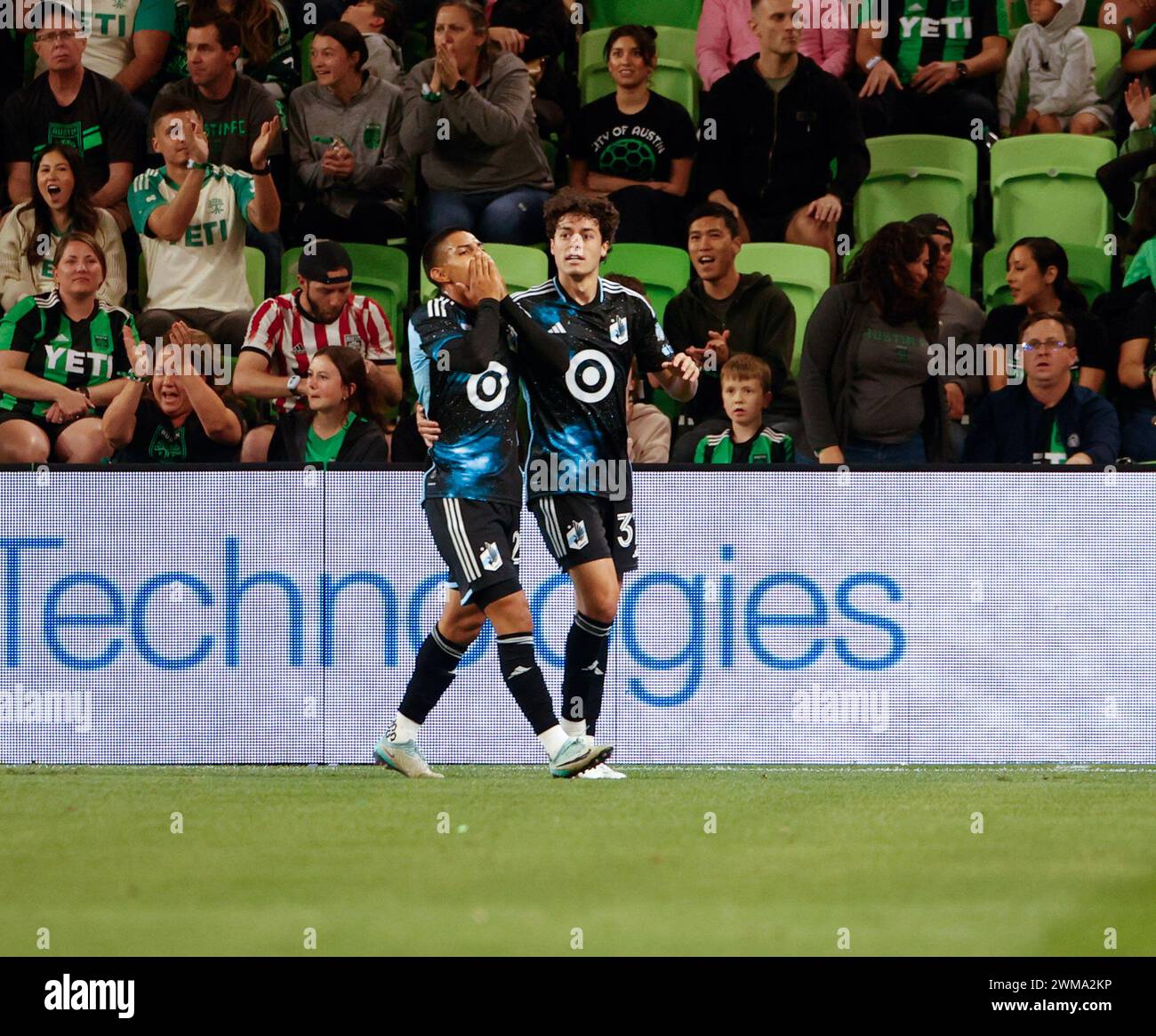 February 24, 2024: Minnesota United midfielder ALEJANDRO BRAN (25 ...