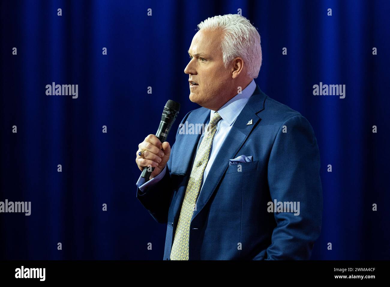 Chairman of CPAC Matt Schlapp speaks during CPAC Conference 2024 at ...