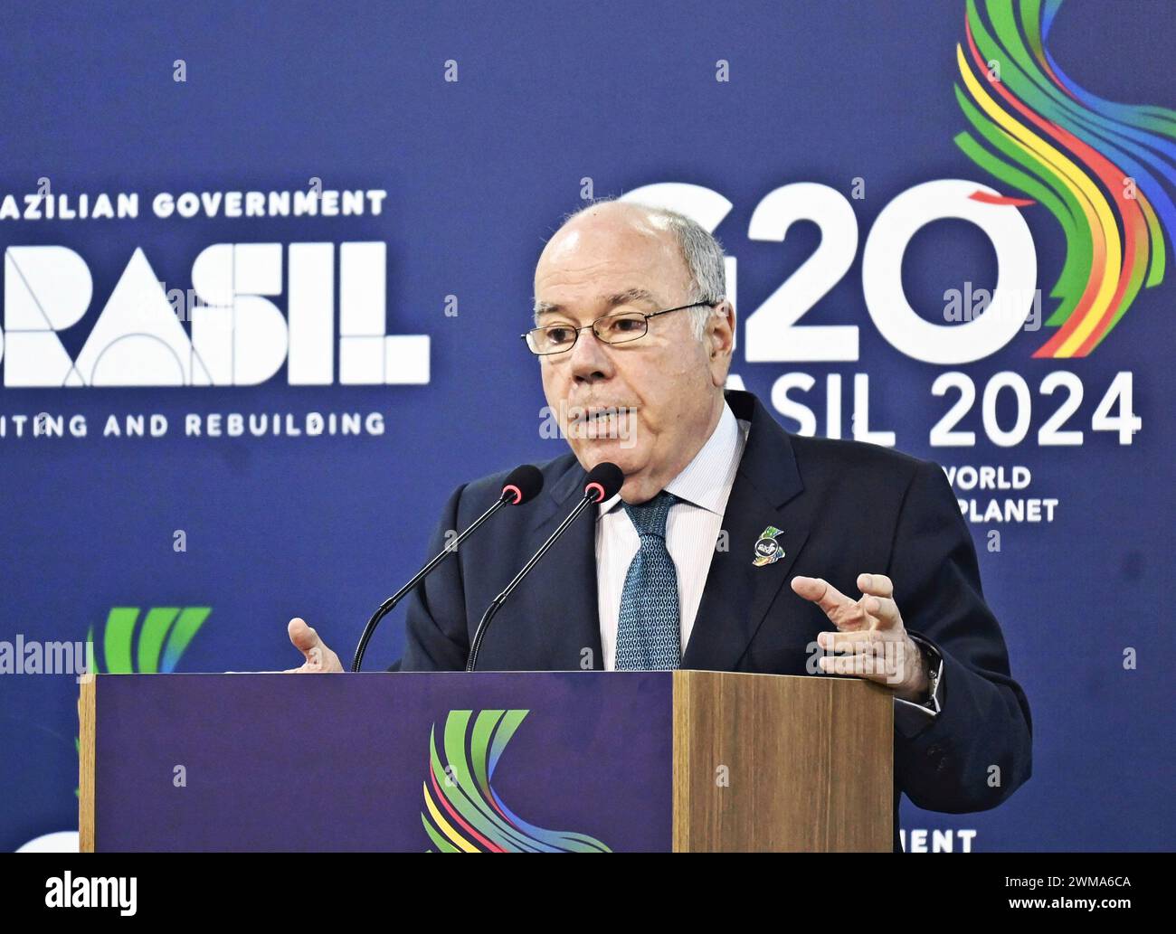Brazilian Foreign Minister Mauro Luiz Iecker Vieira sums up the ... Brazilian Foreign Minister Mauro Luiz Iecker Vieira sums up the ...