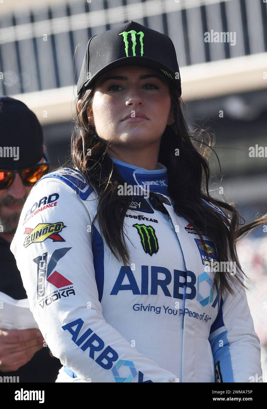 ATLANTA, GA - FEBRUARY 24: Hailie Deegan (#15 AM Racing AirBox Ford ...