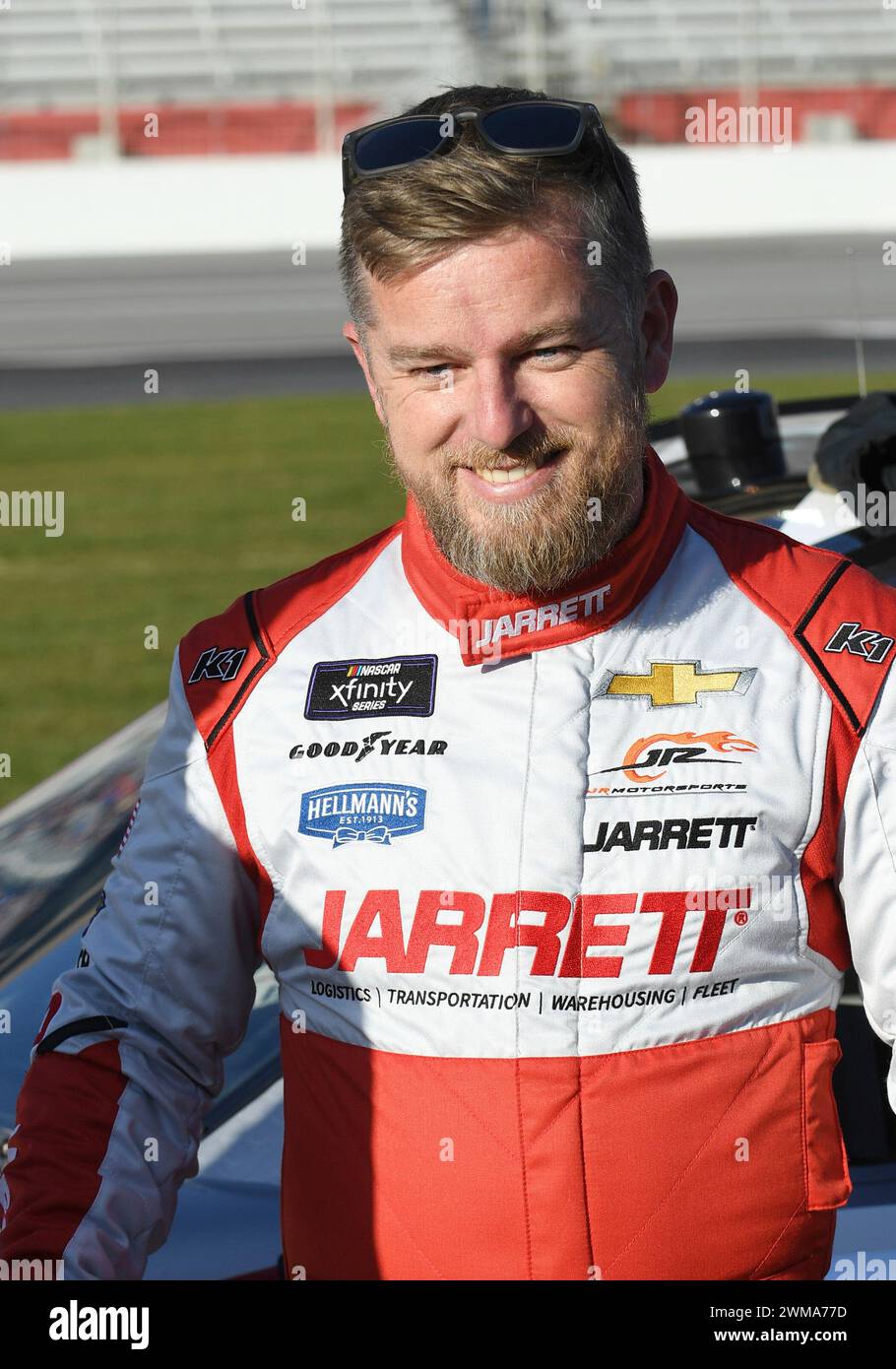 ATLANTA, GA - FEBRUARY 24: Justin Allgaier (#7 JR Motorsports Jarrett ...