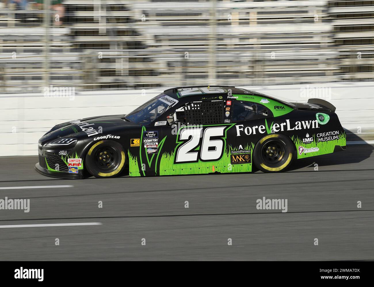 ATLANTA, GA - FEBRUARY 24: Jeffrey Earnhardt (#26 Sam Hunt Racing ...