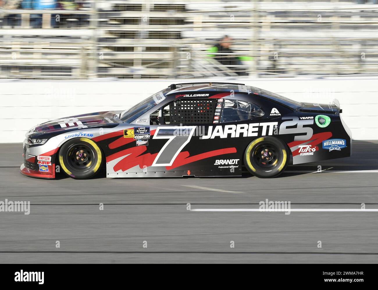 ATLANTA, GA - FEBRUARY 24: Justin Allgaier (#7 JR Motorsports Jarrett ...