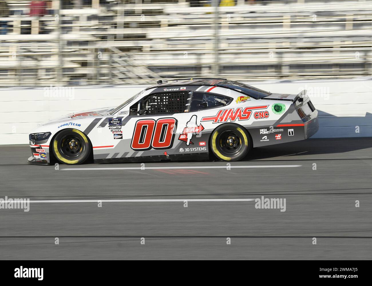 ATLANTA, GA - FEBRUARY 24: Cole Custer (#00 Stewart-Haas Racing Haas ...
