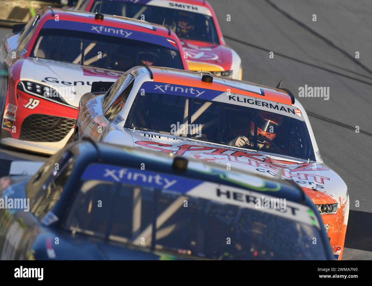 ATLANTA, GA - FEBRUARY 24: Parker Kligerman (#48 Big Machine Racing ...