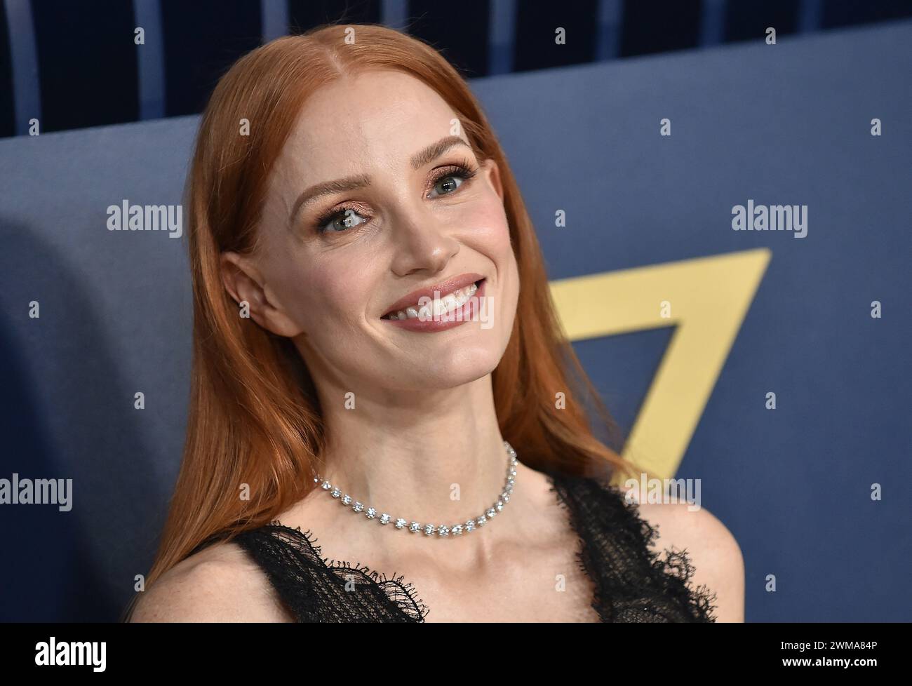 Los Angeles, USA. 24th Feb, 2024. Jessica Chastain arriving to the 30th ...