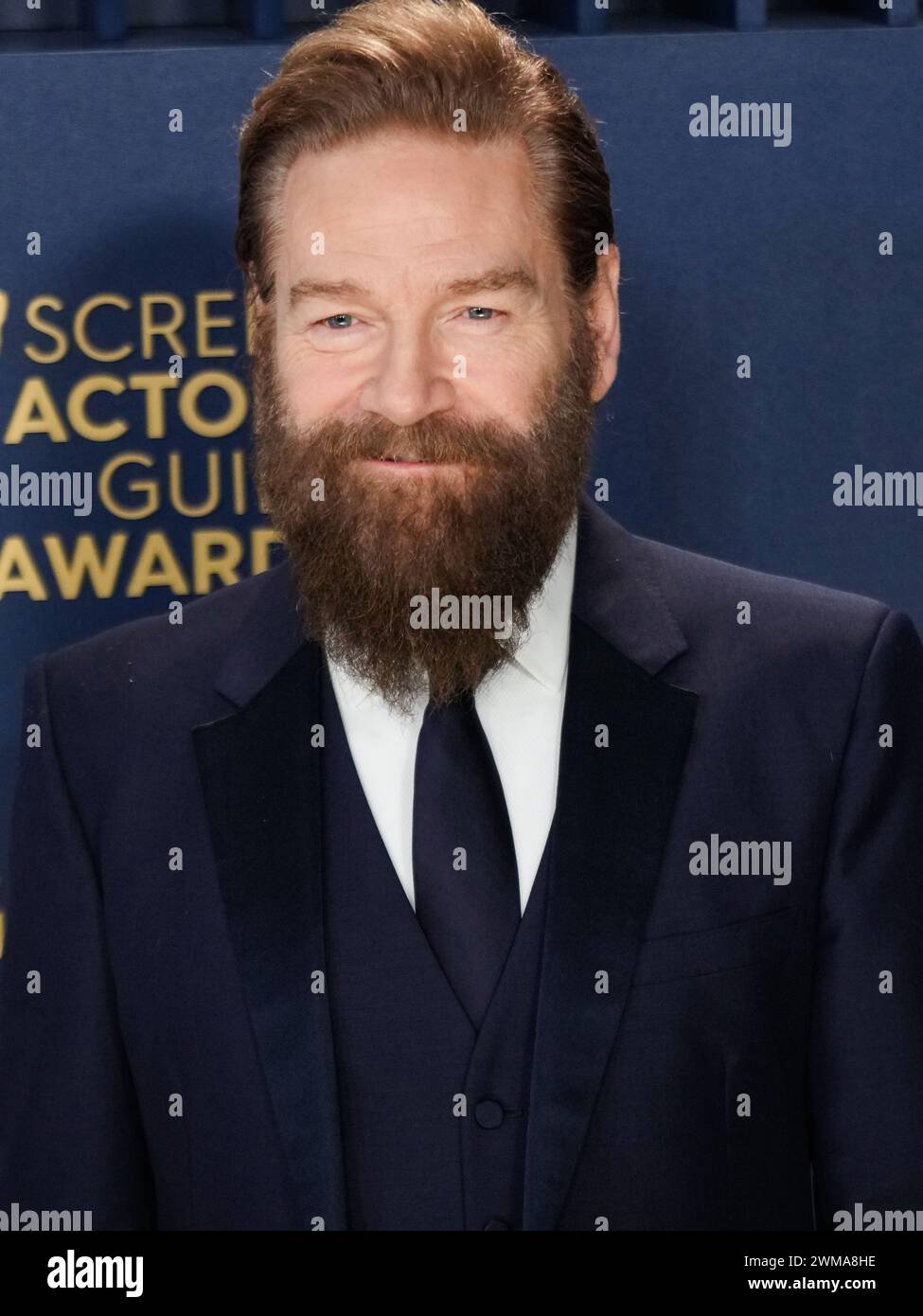 Los Angeles, USA. 24th Feb, 2024. Ewan McGregor walking on the red ...