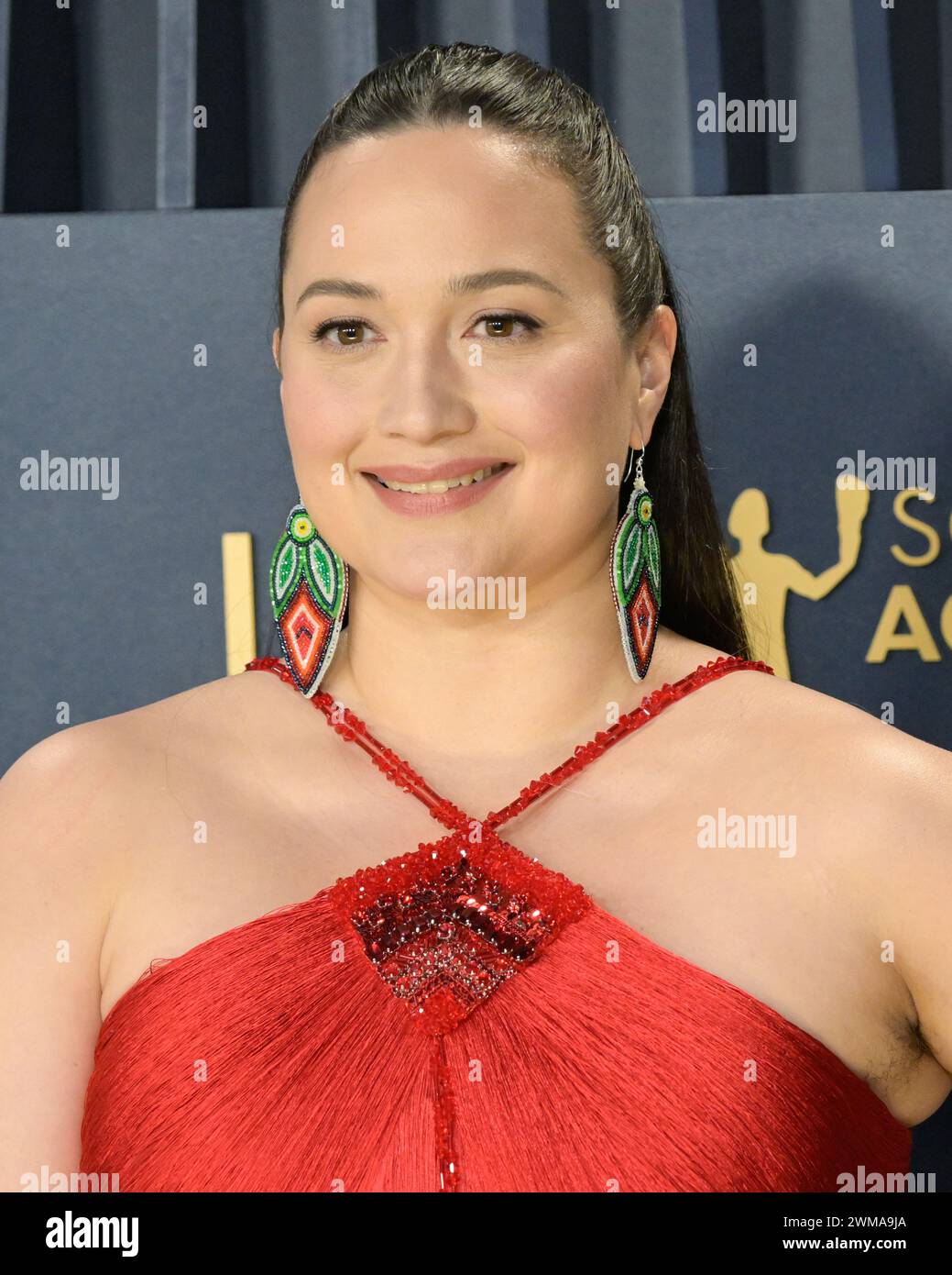 Los Angeles, California, USA. 24th Feb, 2024. Lily Gladstone. 30th ...