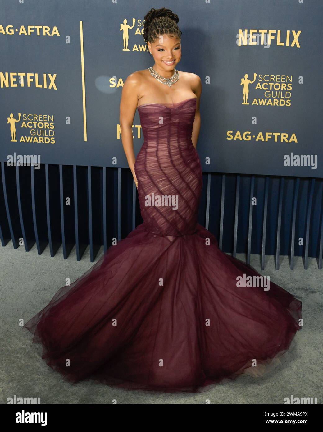 Los Angeles, California, USA. 24th Feb, 2024. Halle Bailey. 30th Annual ...