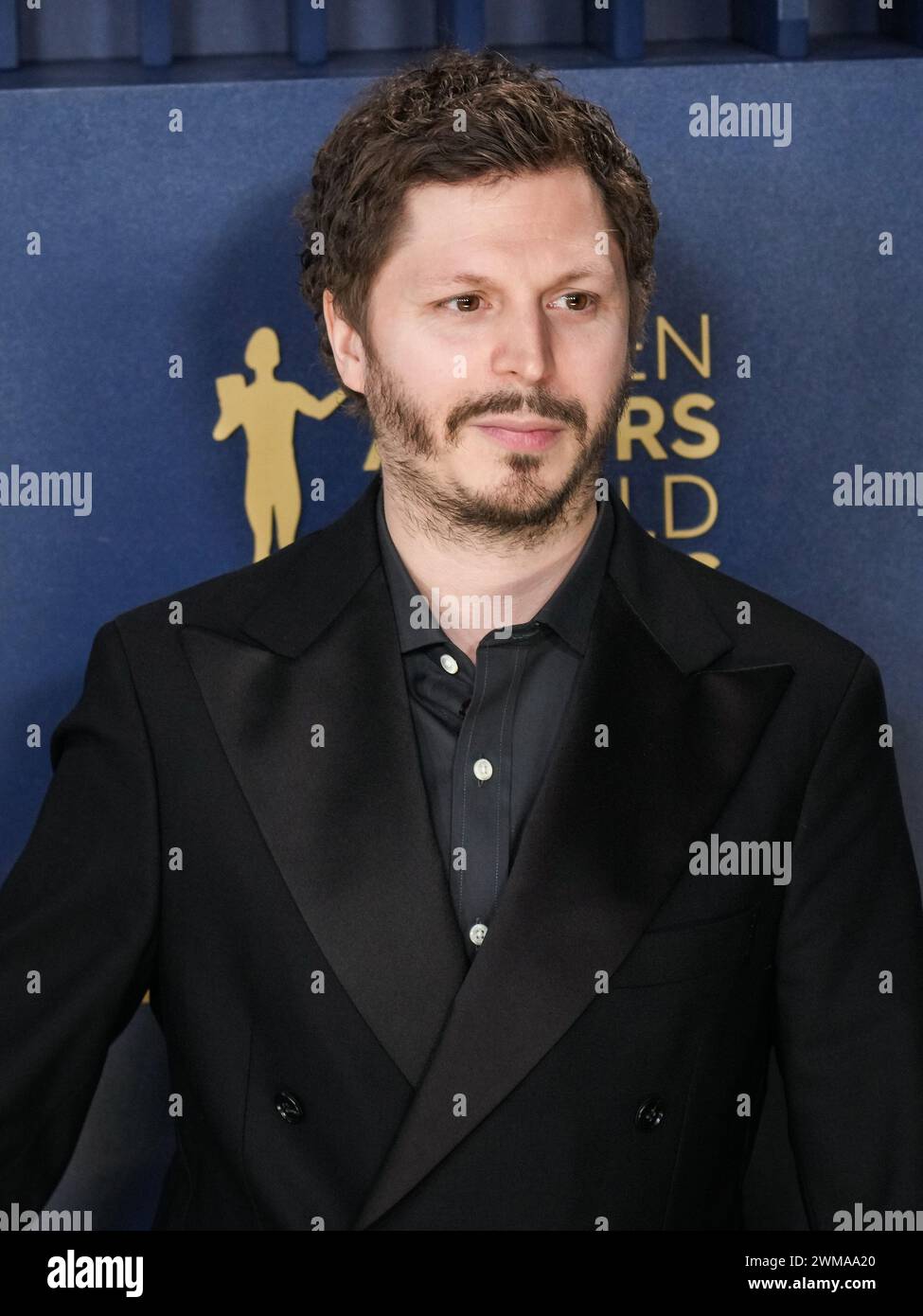Los Angeles, USA. 24th Feb, 2024. Michael Cera walking on the red ...