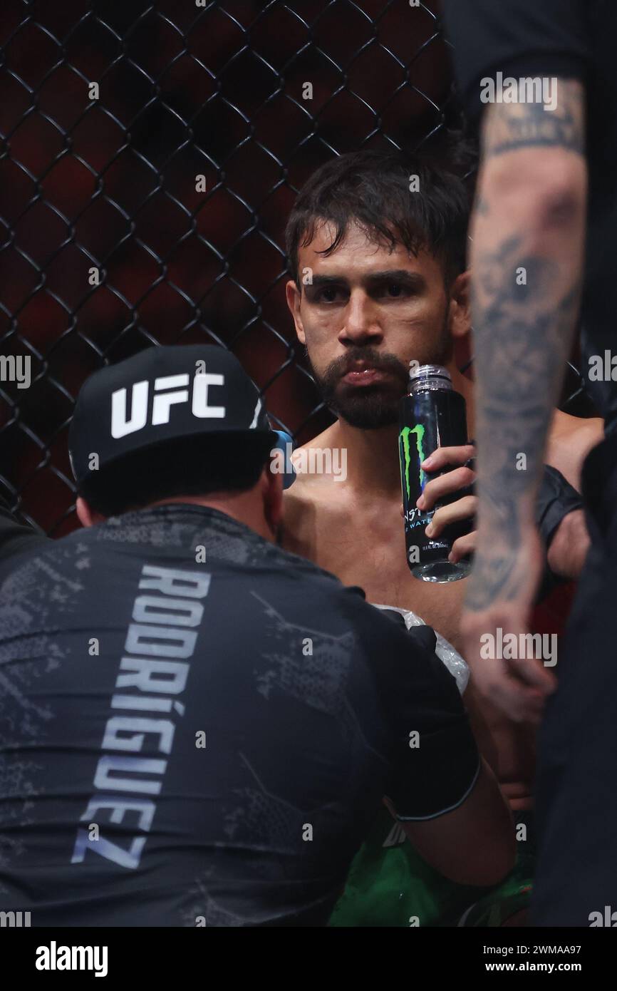 Mexico City, Distrito Federal, Mexico. 24th Feb, 2024. Yair Rodriguez ...