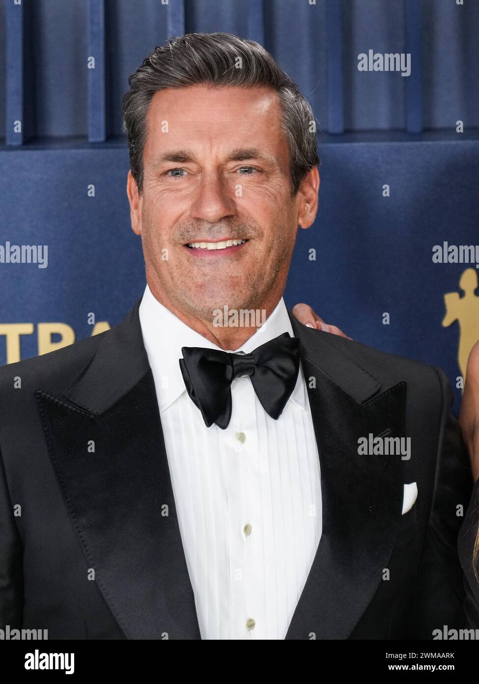 Los Angeles, USA. 24th Feb, 2024. Jon Hamm walking on the red carpet at ...