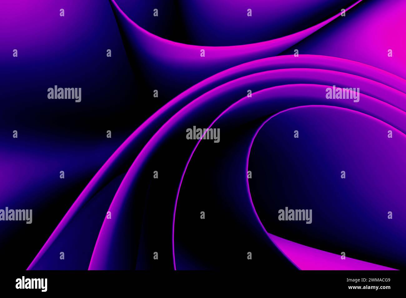 3D Purple color Line curve abstract Background Stock Photo - Alamy