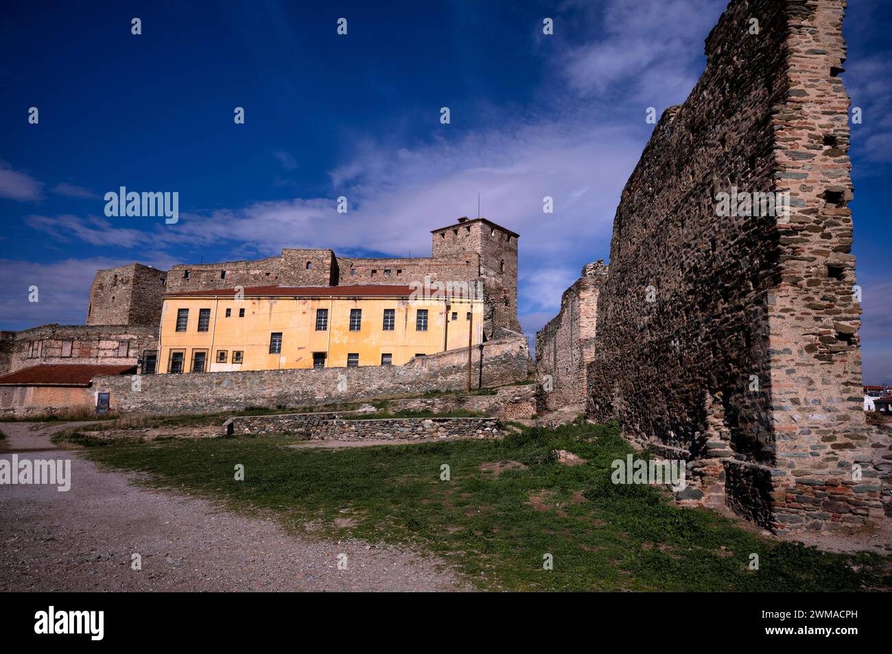 Gate tower, defence tower, administrative building, former prison ...