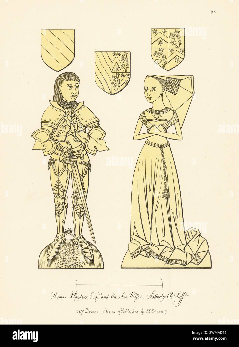 15th century coat of arms hi-res stock photography and images - Alamy